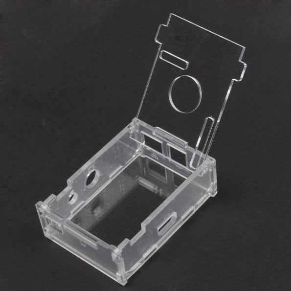[Discontinued] Clear, Raspberry Pi Plastic Box – SainSmart.com
