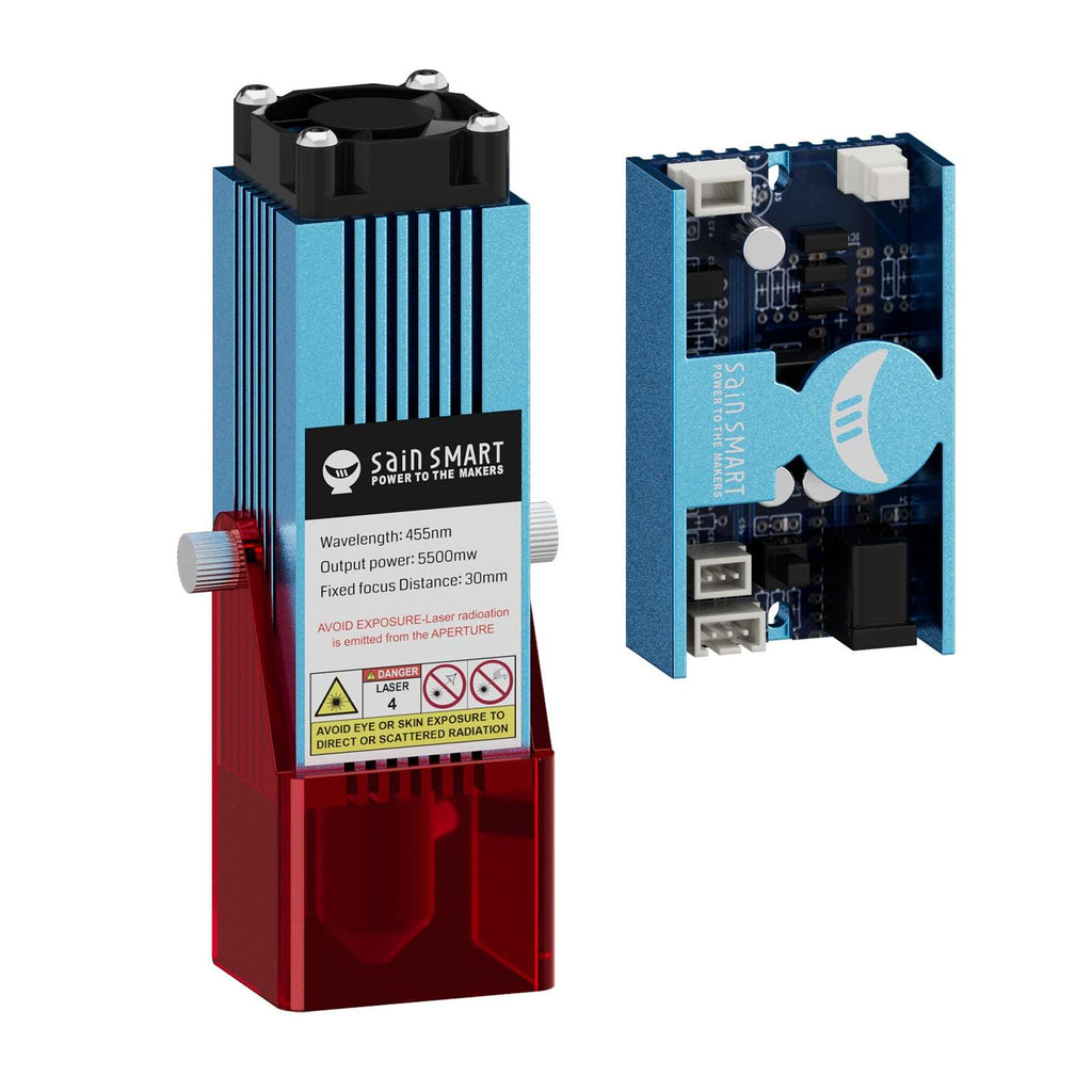 Genmitsu 5.5 W Compressed Spot Fixed Focus FAC Laser Module with Air ...