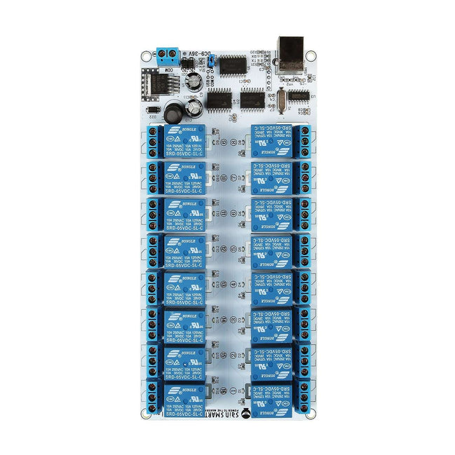 16-Channel 9-36V USB Relay Module – SainSmart.com
