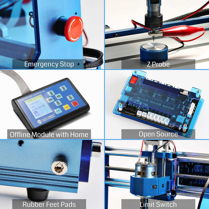 Genmitsu 3018-PROVer Semi Assembled CNC Router Machine | SainSmart ...