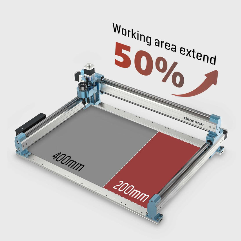 Genmitsu 6060 XY-Axis Extension Kit, For 4040-PRO, Up to 600x600mm ...
