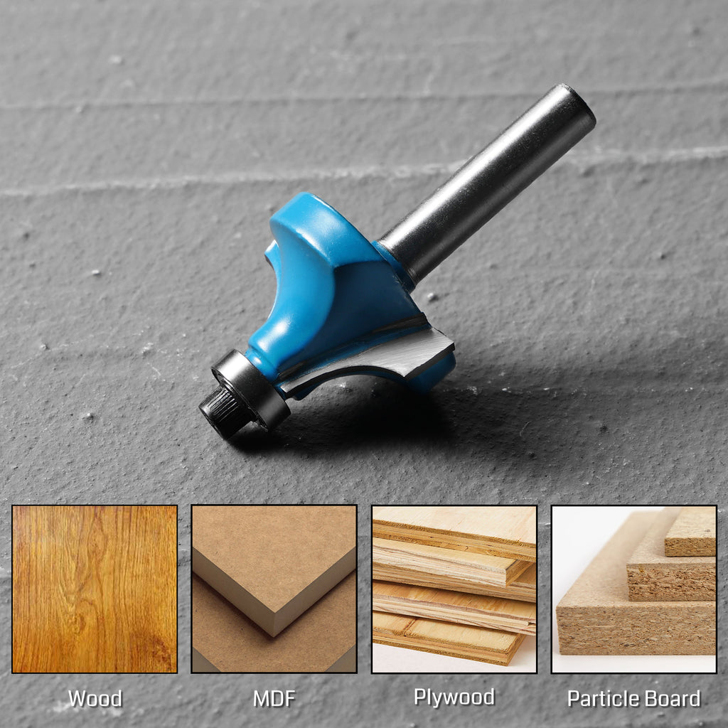 RB15A, 1/4" Shank, Woodworking Tools for Trim, Groove & Edge Treatment ...