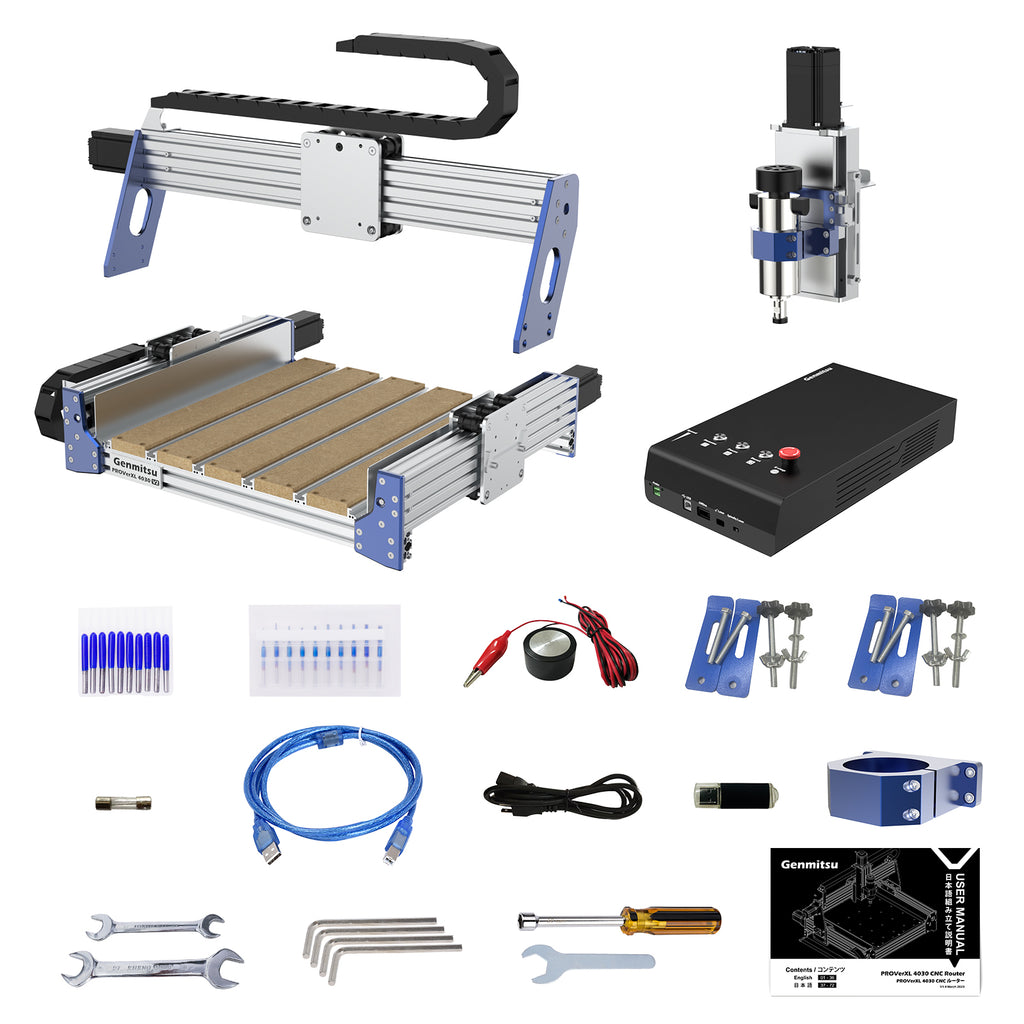 Genmitsu PROVerXL 4030 V2 CNC Router with Carveco Maker Subscription ...