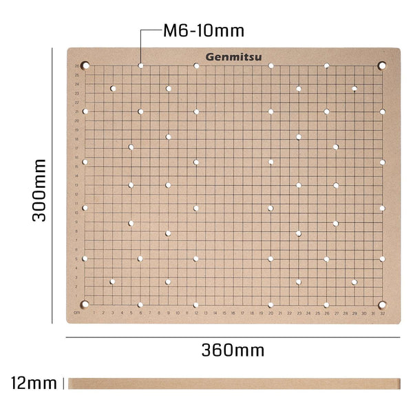 Genmitsu 3030 MDF Spoilboard for 3030-PROVer MAX | SainSmart ...