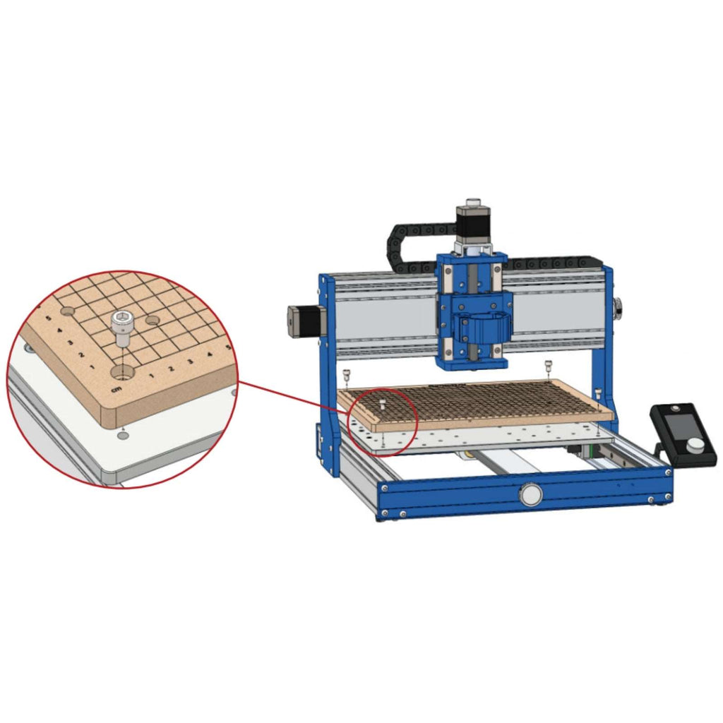 Genmitsu 3030 MDF Spoilboard for 3030-PROVer MAX | SainSmart ...