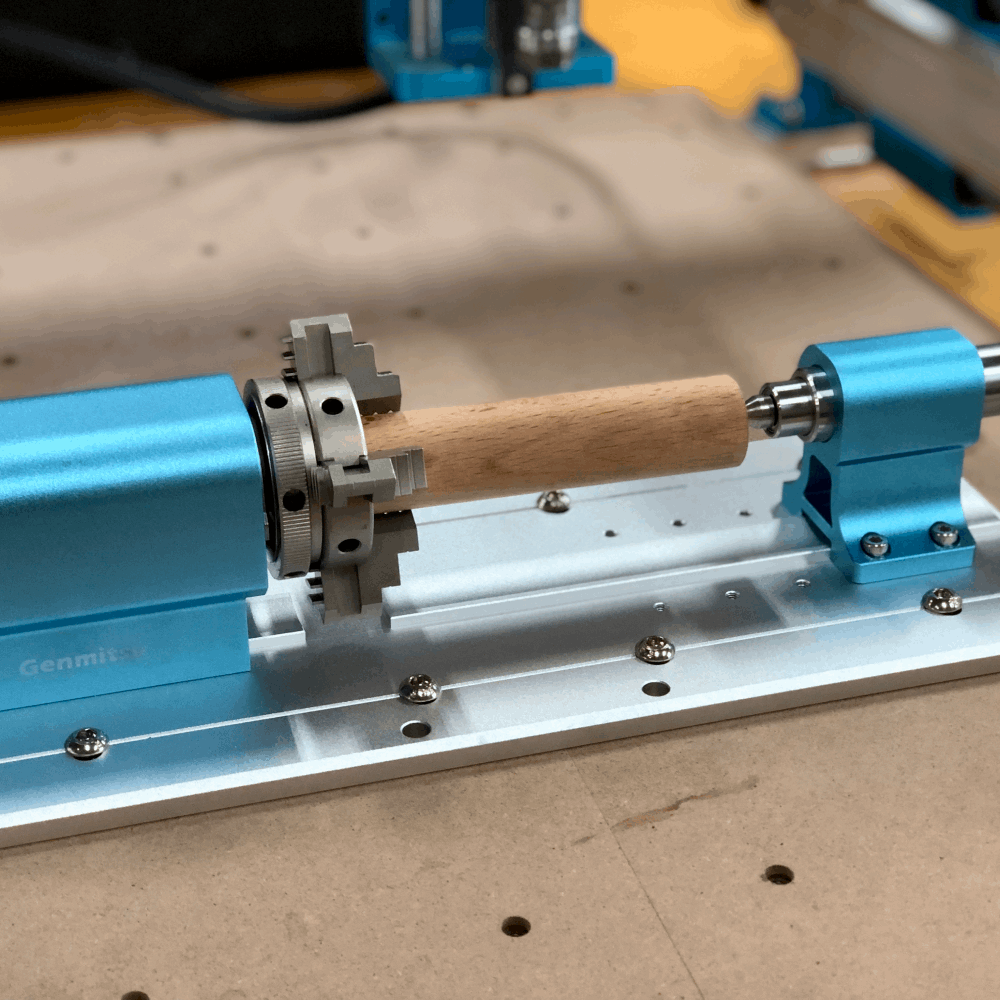 Genmitsu 4th Axis Rotary Module Kit for 4040-PRO CNC Router – SainSmart.com