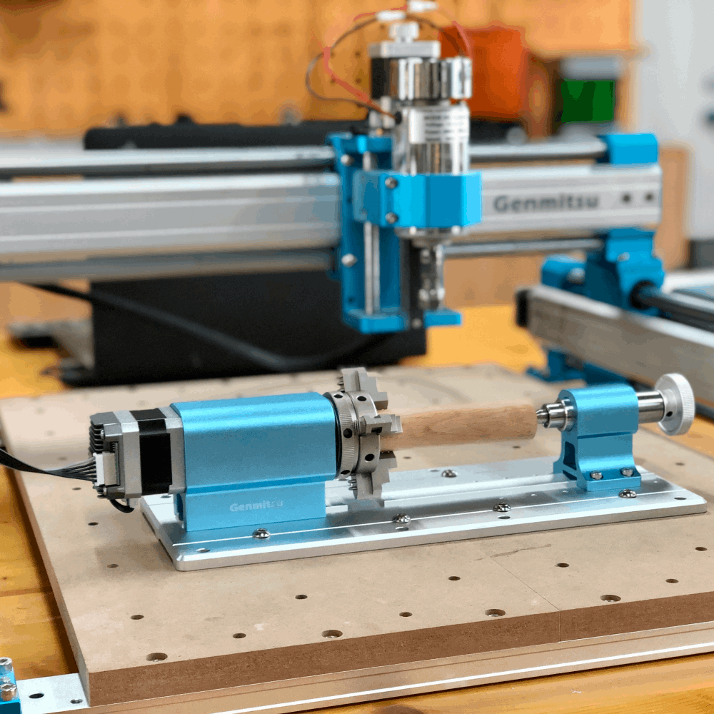 Genmitsu 4th Axis Rotary Module Kit for 4040-PRO CNC Router – SainSmart.com