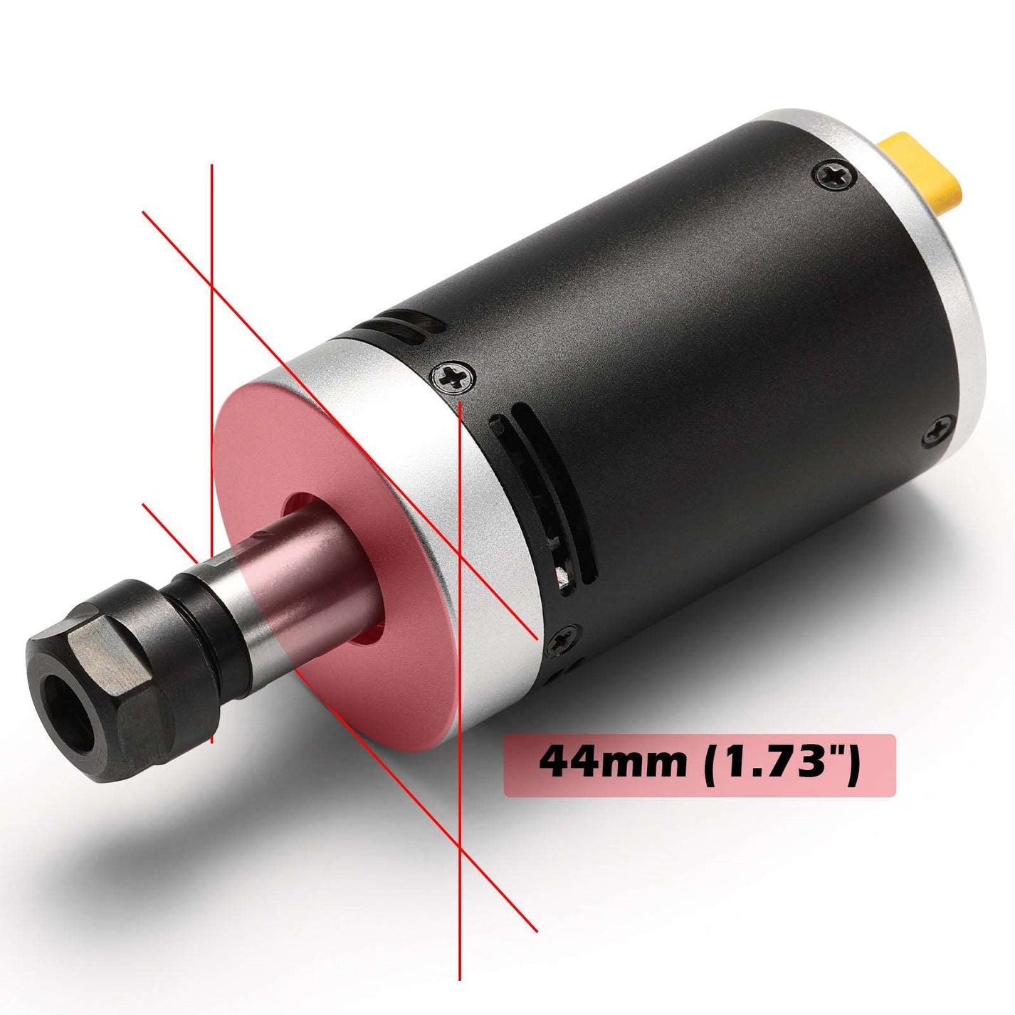 Genmitsu Brushless Motor φ44mm Spindle Kit for 3018 CNC, 24V 12000rpm ...