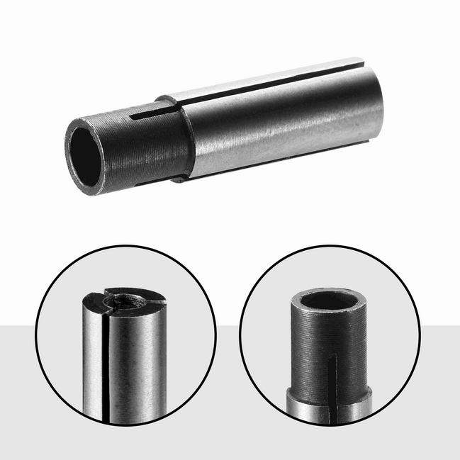 4pcs Router Collet Adapter, 1/4″ to 1/8″ CNC Engraving Router Bit Coll ...
