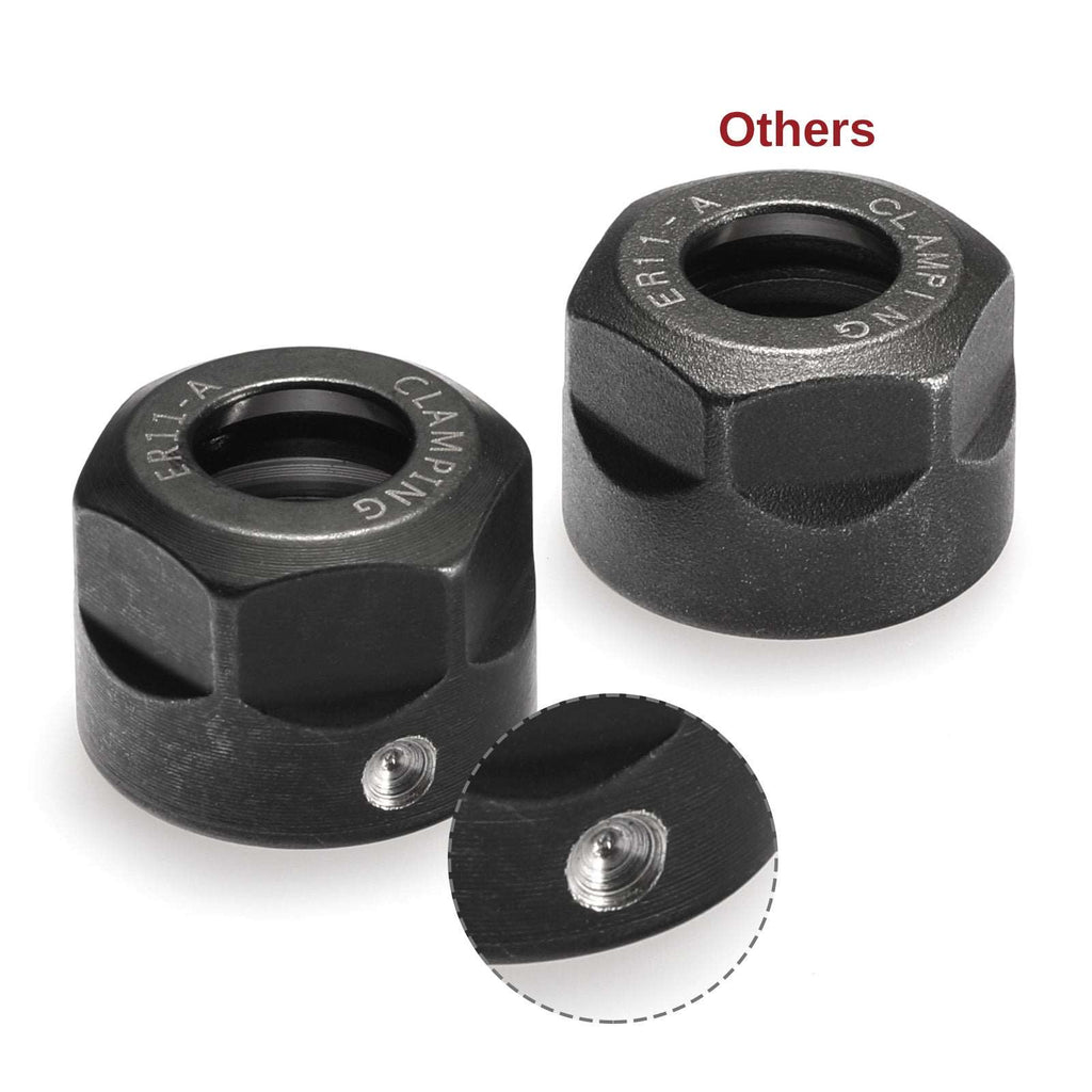 Genmitsu 4pcs ER11-A Collet Clamping Nut | SainSmart – SainSmart.com