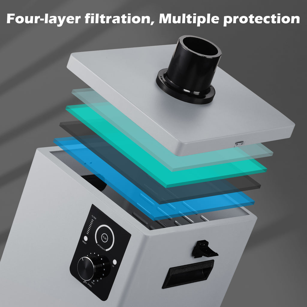 Genmitsu MD13 Smoke Purifier for Genmitsu L8 Laser Engraver – SainSmart.com