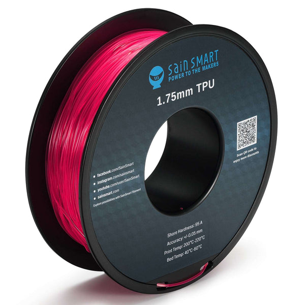 SainSmart TPU 3D Printing Filament | Perfect for Drones Racing | 0.8KG ...