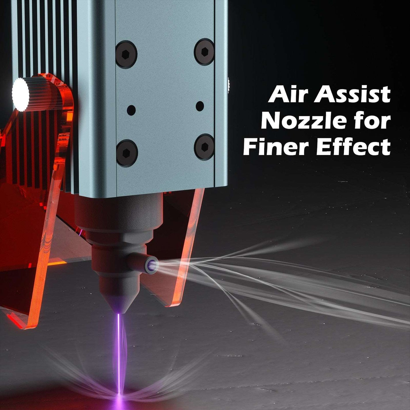 Genmitsu 10W Compressed Spot Fixed Focus FAC Laser Module with Air ...