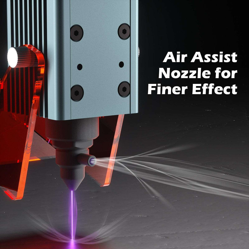 Genmitsu 10W Compressed Spot Fixed Focus FAC Laser Module with Air ...