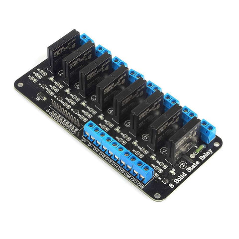 SainSmart 4/8-Channel 5V 2A Solid State Relay, High Level Trigger ...