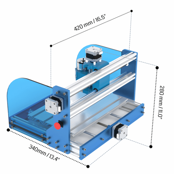 Genmitsu 3018-PROVer Semi Assembled CNC Router Machine | SainSmart ...