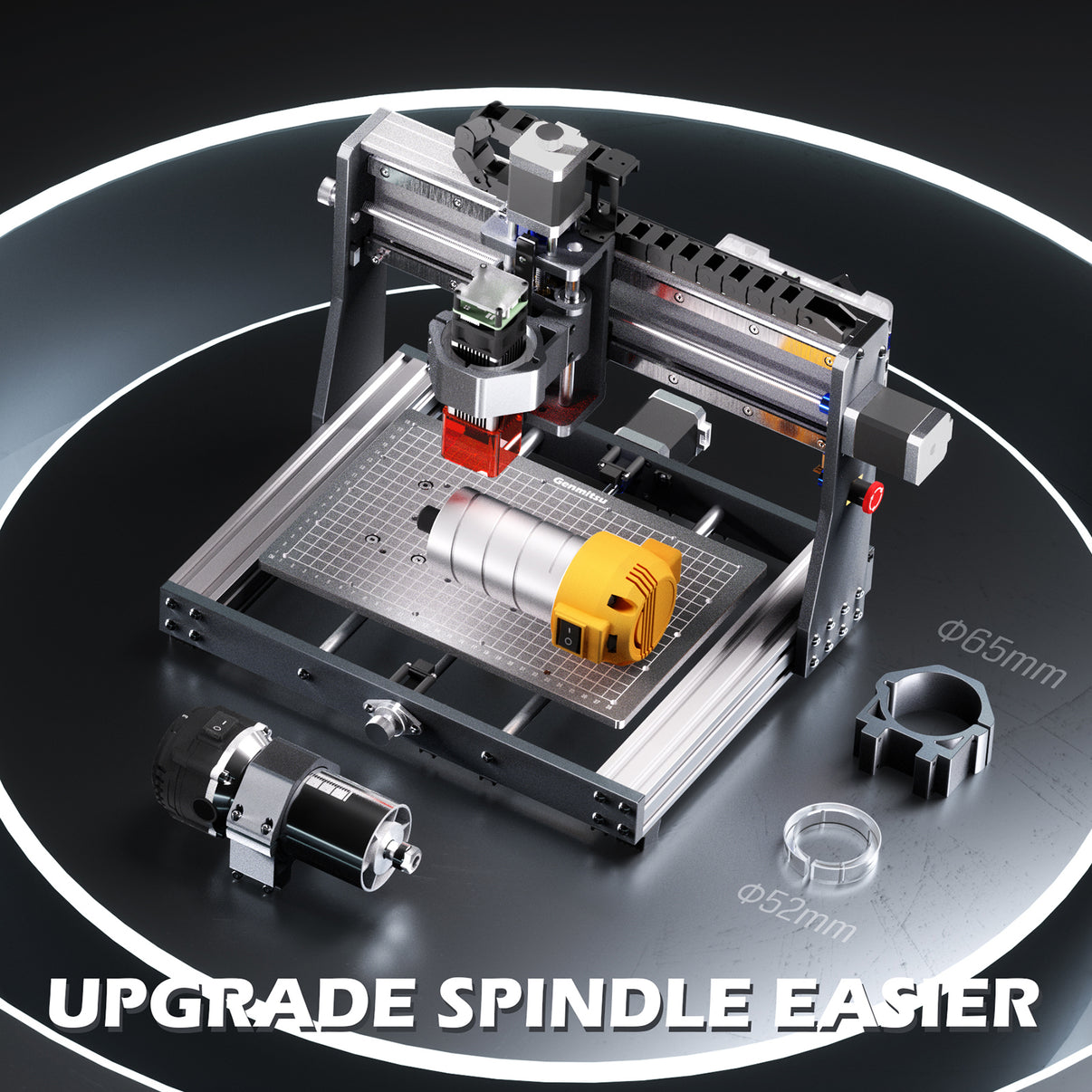 Genmitsu 3020-PRO Ultra CNC Router Kit, for Metal & Wood Engraving ...