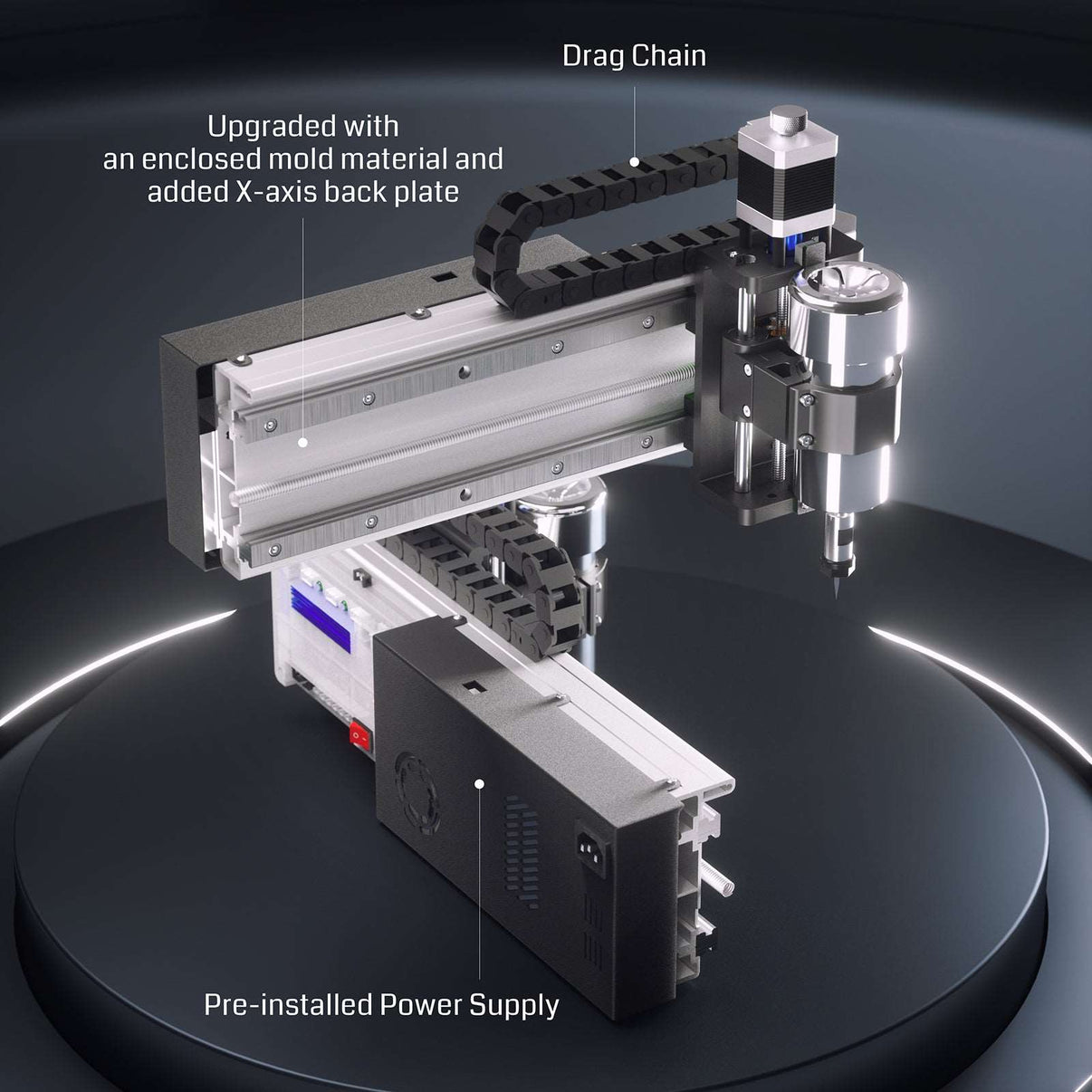 Genmitsu 3020-PRO MAX V2 CNC Router Machine For for Jewelry Making, Metal Carving – SainSmart.com