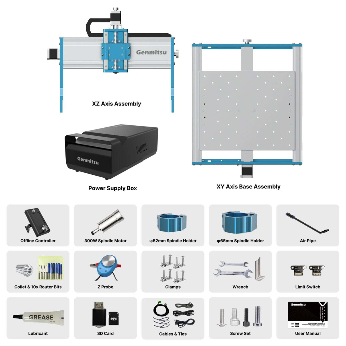 Genmitsu 3030-PROVer MAX Desktop CNC Router Machine for Jewelry Making ...