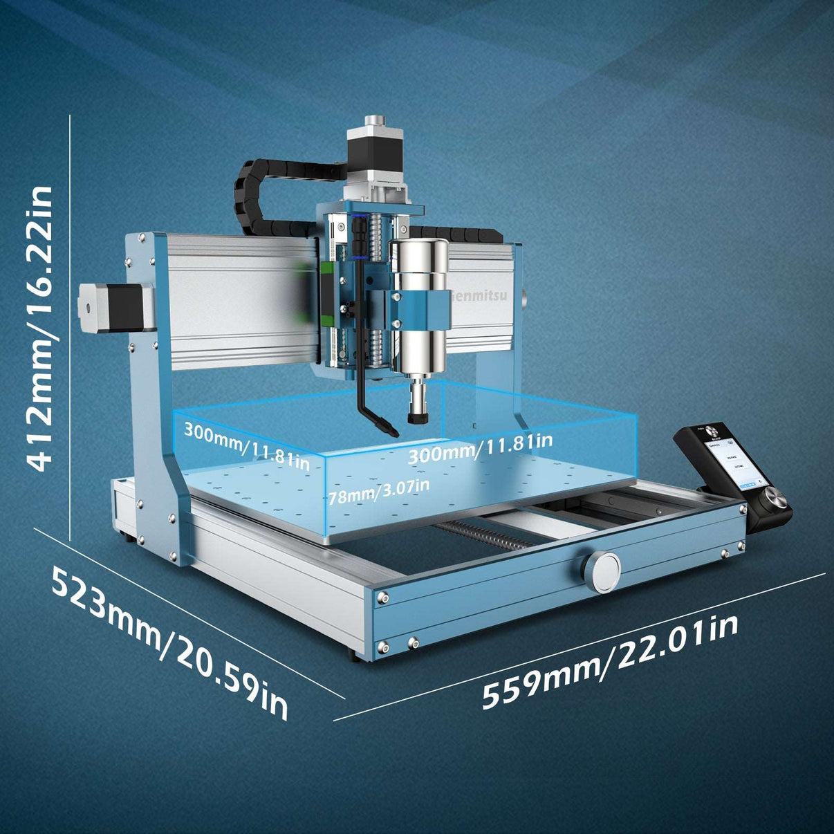 Genmitsu 3030-PROVer MAX Desktop CNC Router Machine for Jewelry Making ...