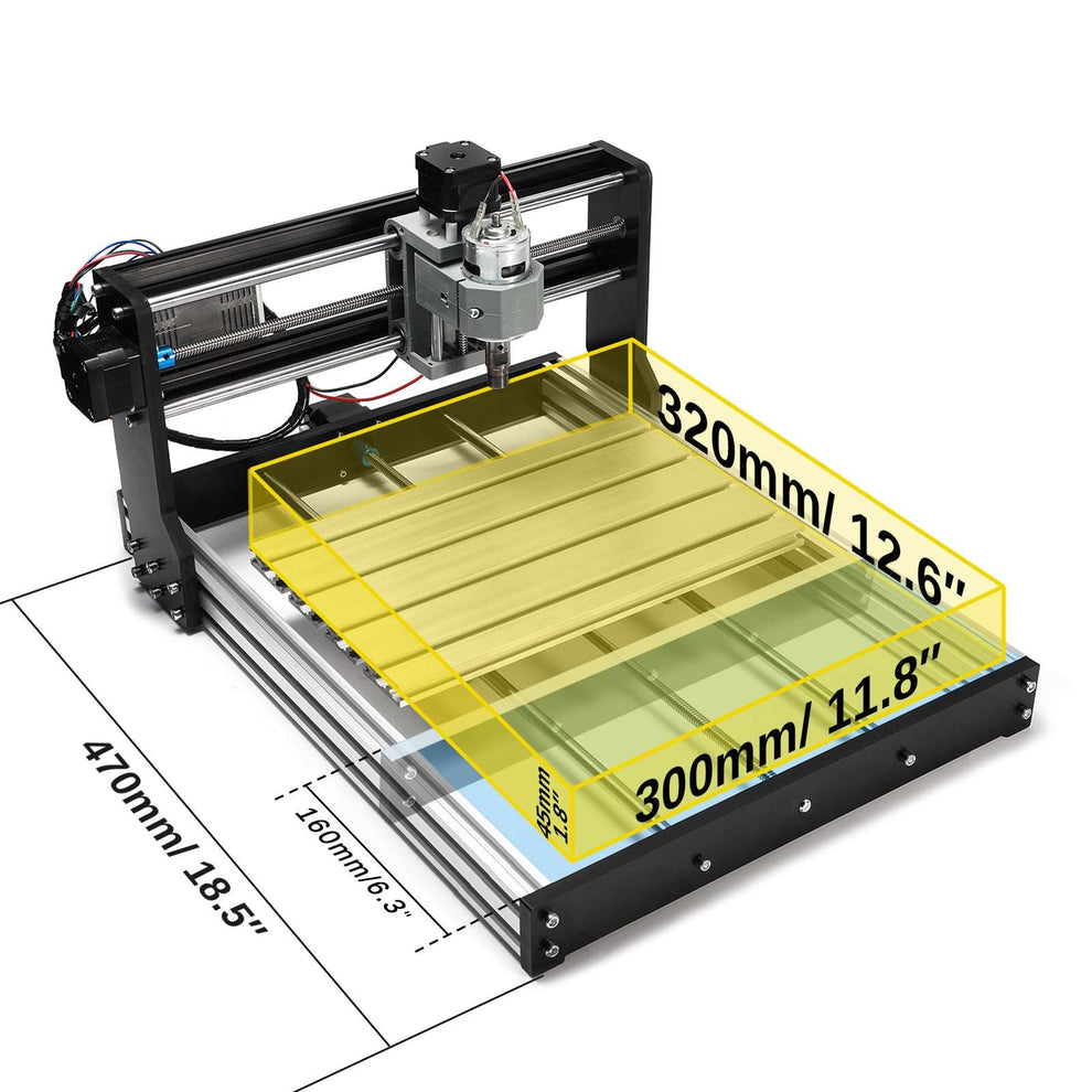 Genmitsu 3040 Y-Axis Extension Kit for 3018 Series CNC Router ...