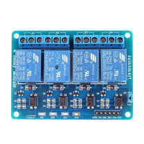 SainSmart 4-Channel 5V Relay Module for Arduino Raspberry Pi ...