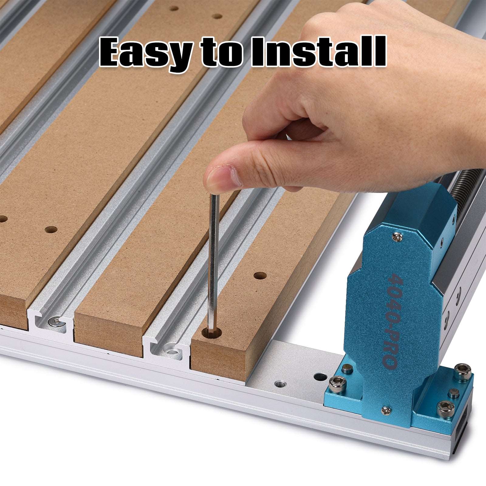 4040 Aluminum & MDF Hybrid Spoilboard for Genmitsu 4040-PRO – SainSmart.com