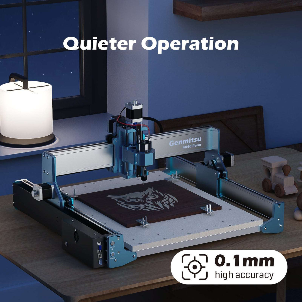 Genmitsu 4040 RENO Versatile 4x4 Desktop CNC Router Machine for Carving ...