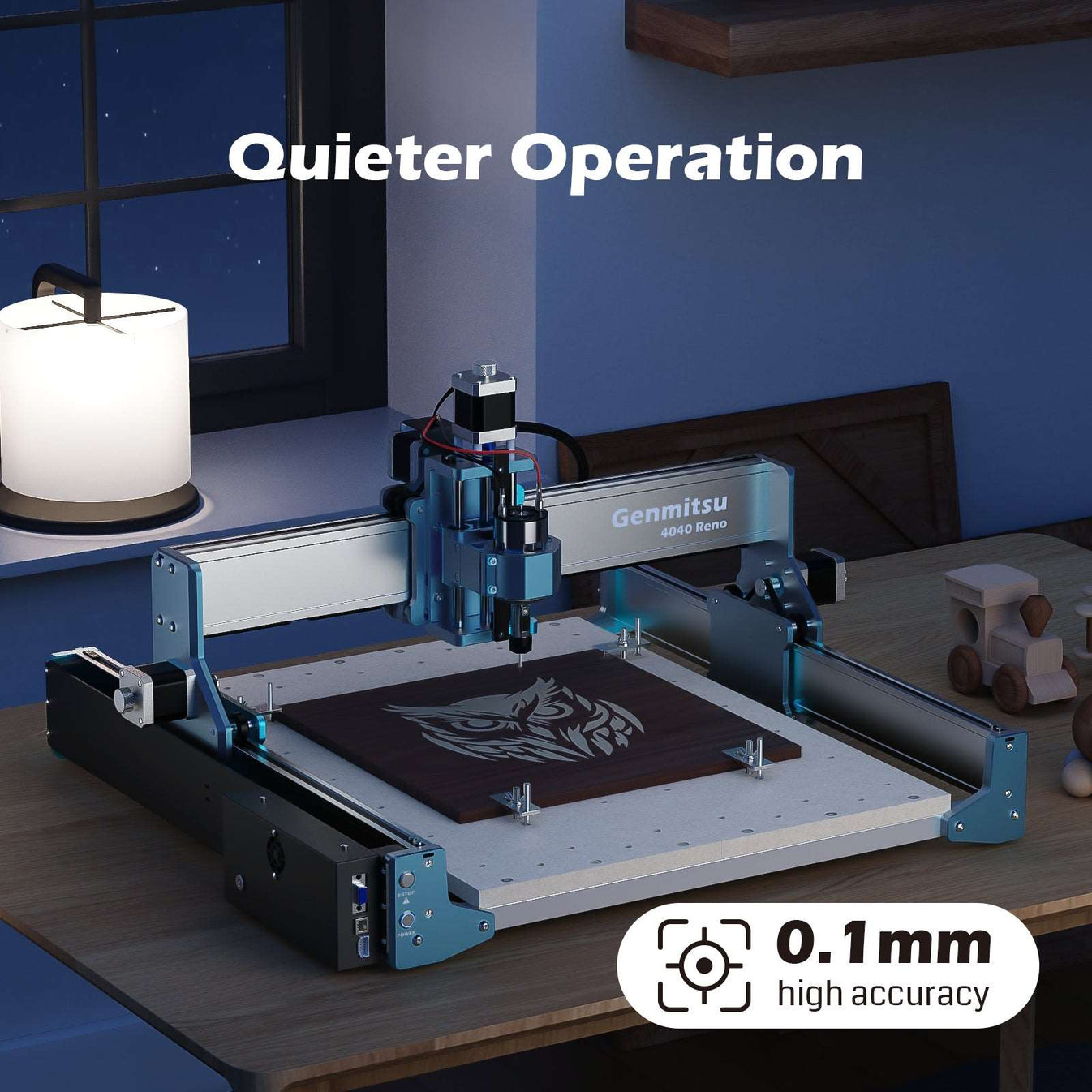 Genmitsu 4040 RENO Versatile 4x4 Desktop CNC Router Machine for Carving ...