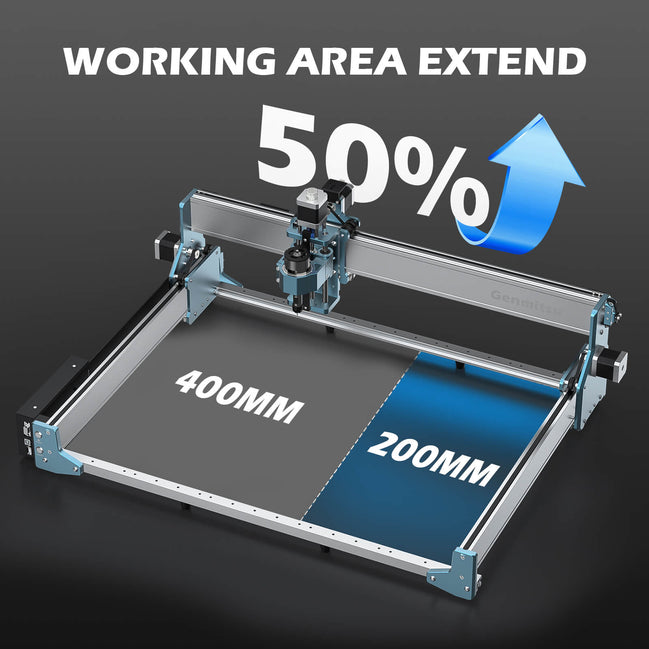 X-Axis Extension Kit For 4040 RENO, Extend X-Axis to 600mm, Upgrade 40 ...