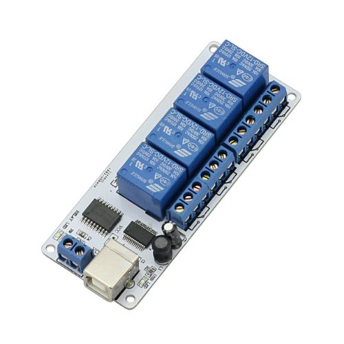 SainSmart 4-channel 5V USB Relay Module for Automation Robotics ...