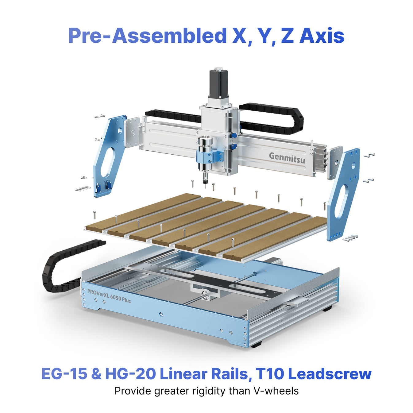 Genmitsu PROVerXL 6050 Plus CNC Router Machine with Carveco Maker ...