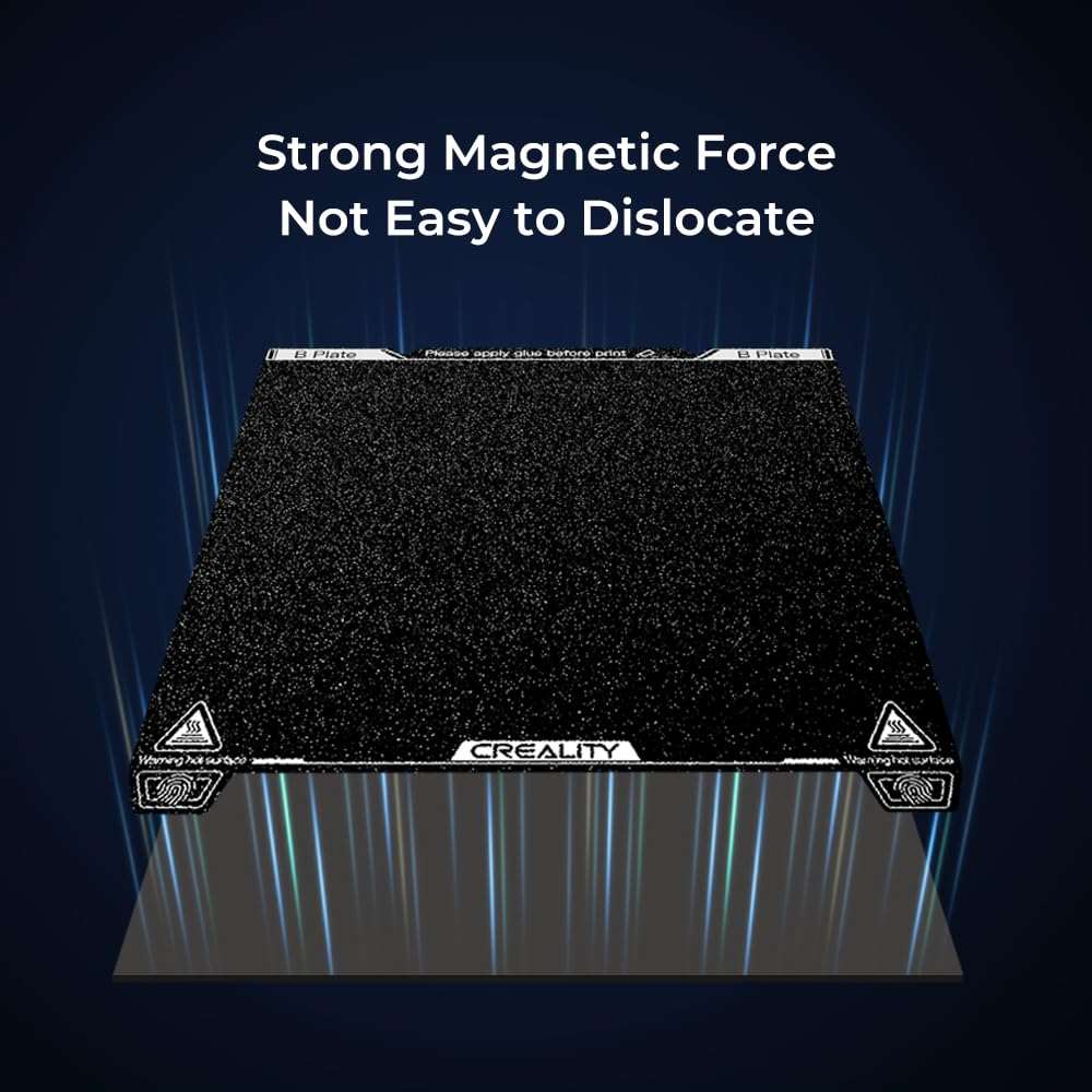 Creality K1 Texture PEI Build Plate Kit, Flexible Spring Steel Platfor – SainSmart.com