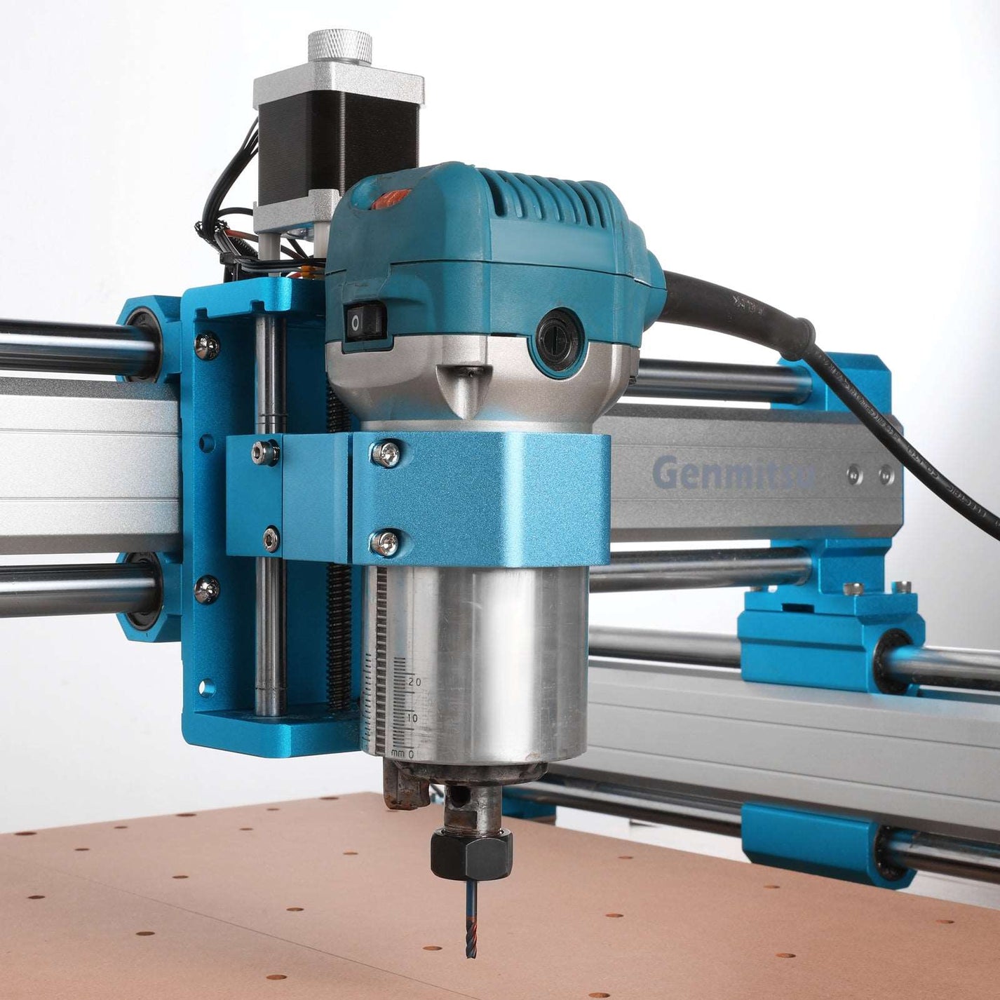 Genmitsu Aluminum Spindle Holder for 3018-PROVer | SainSmart ...