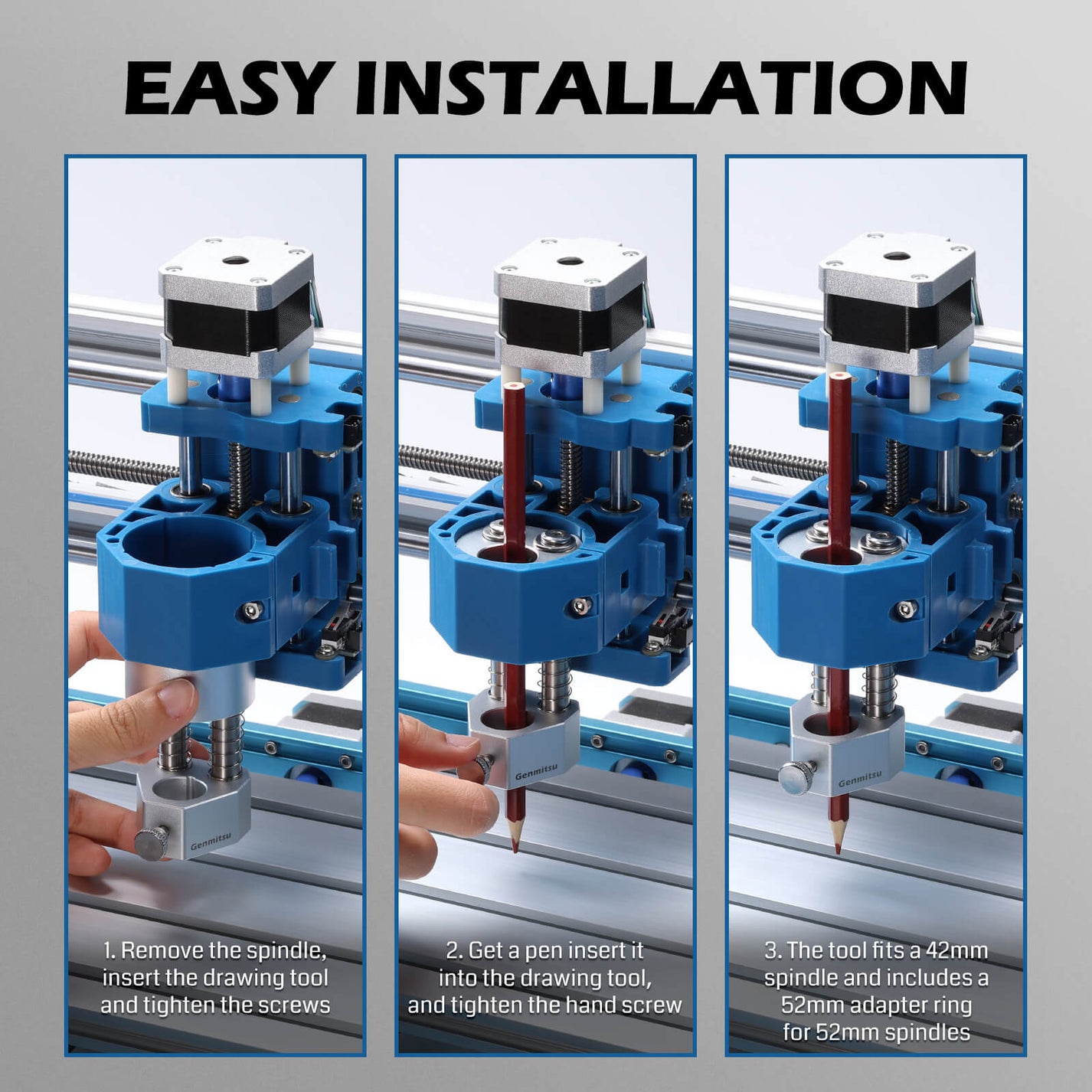 CNC Router Drawing Robot Tool, Pen Plotter Handwriting Robot Module, E ...