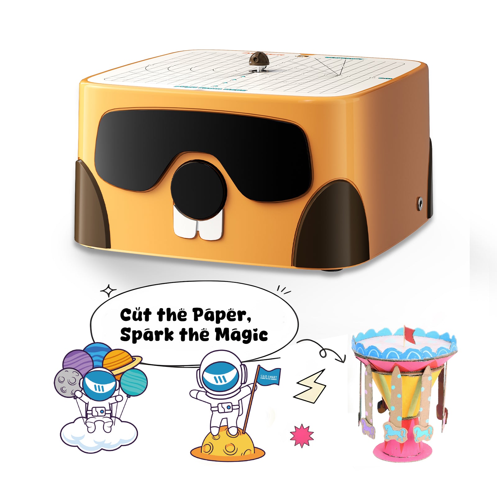 Cardboard Cutter C1 Kit, Blade-Free Auto Paper Cutting Tool, Empower K ...