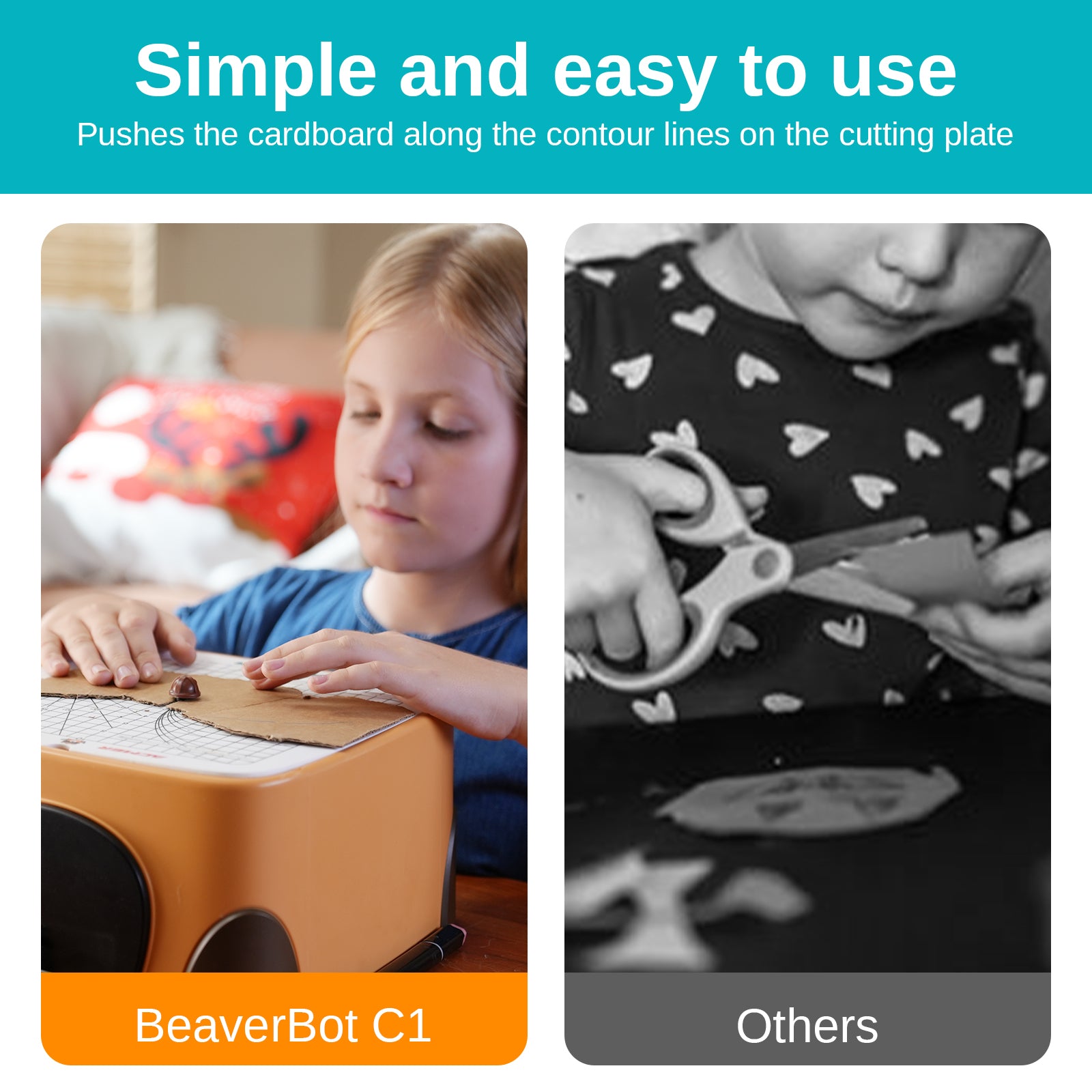 Cardboard Cutter C1 Kit, Blade-Free Auto Paper Cutting Tool, Empower K ...