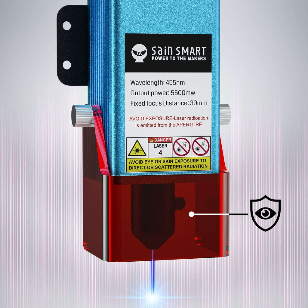 Genmitsu 5.5W Compressed FAC Laser Module for PROVerXL 4030, LC-60A ...