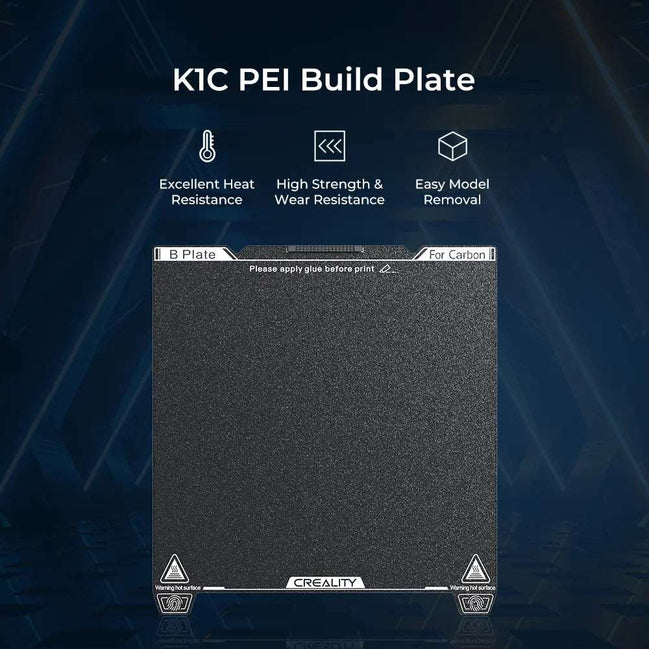 Creality K1C Build Plate 235x235mm Textured PEI Sheet, Magnetic Flexib ...