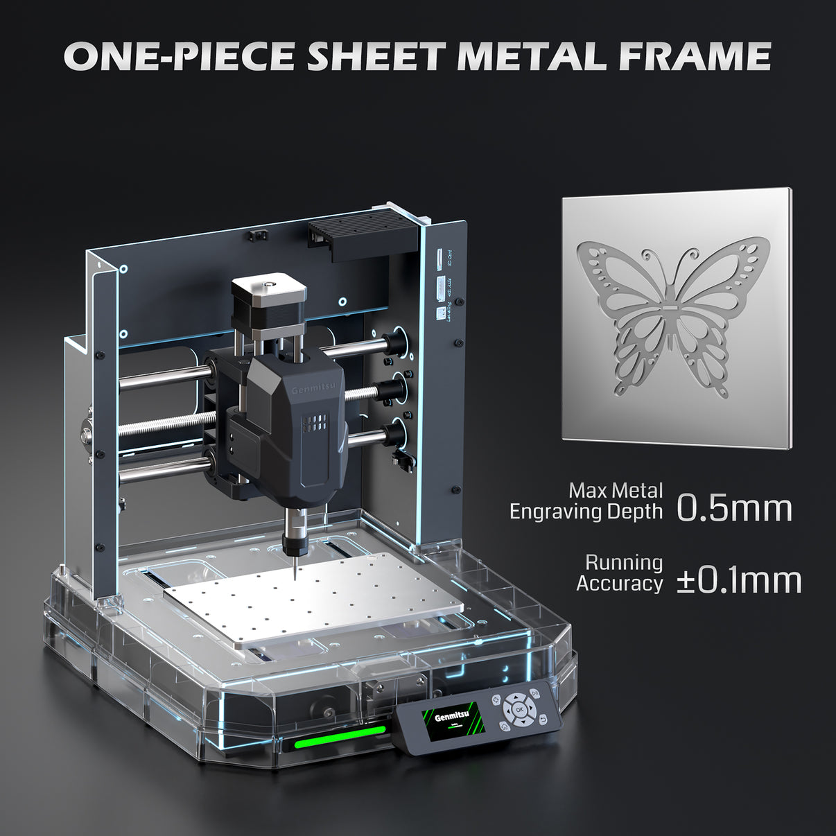 Genmitsu Cubiko CNC Router, An Affordable Desktop CNC for Everyone ...