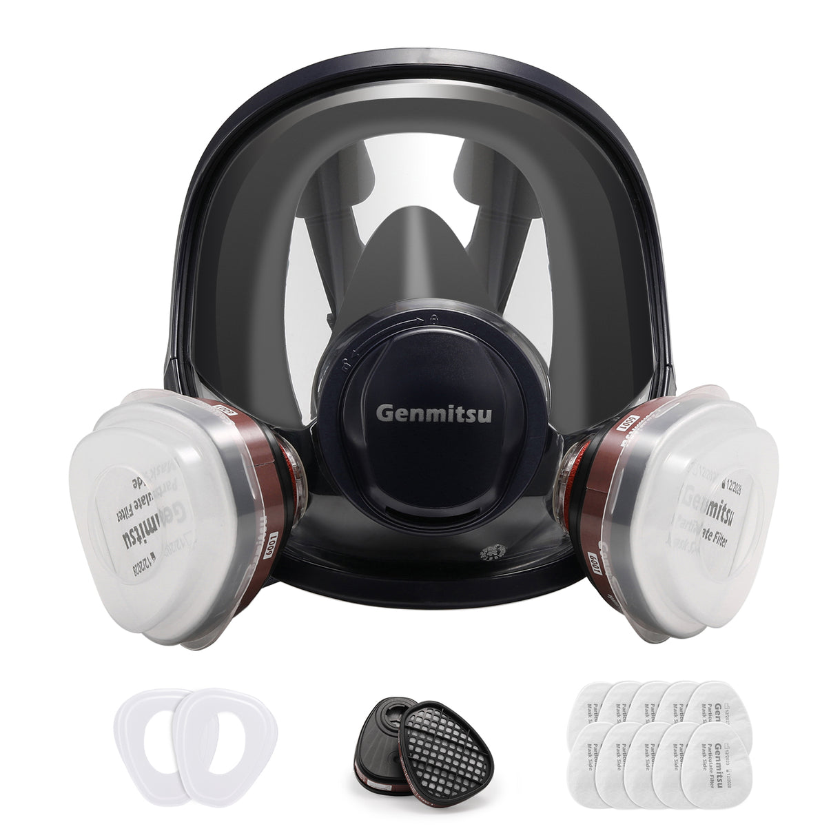 Reusable Respirator Mask Gas Protection, Full Face, Half Face ...