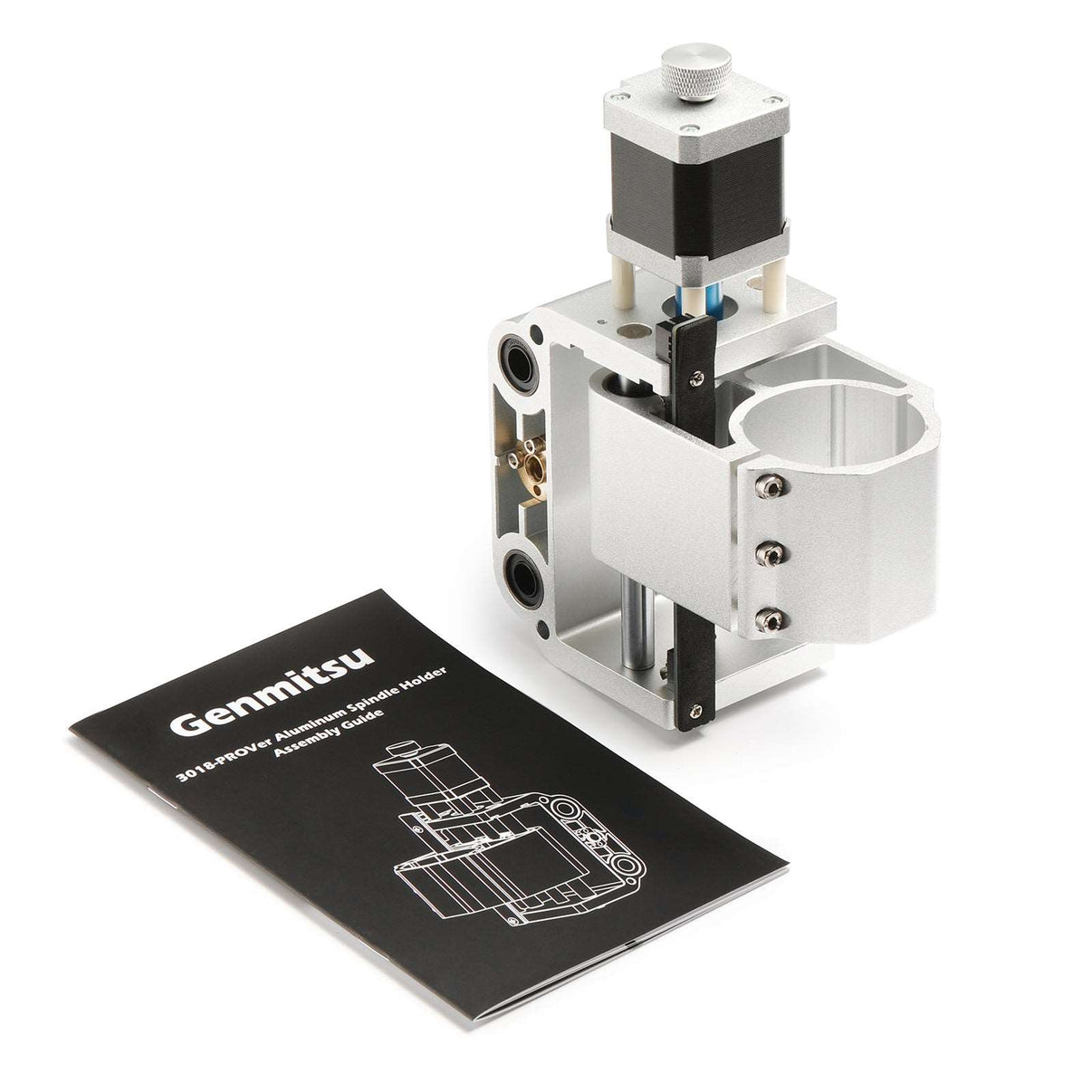 Genmitsu Aluminum Spindle Holder for 3018-PRO | SainSmart – SainSmart.com