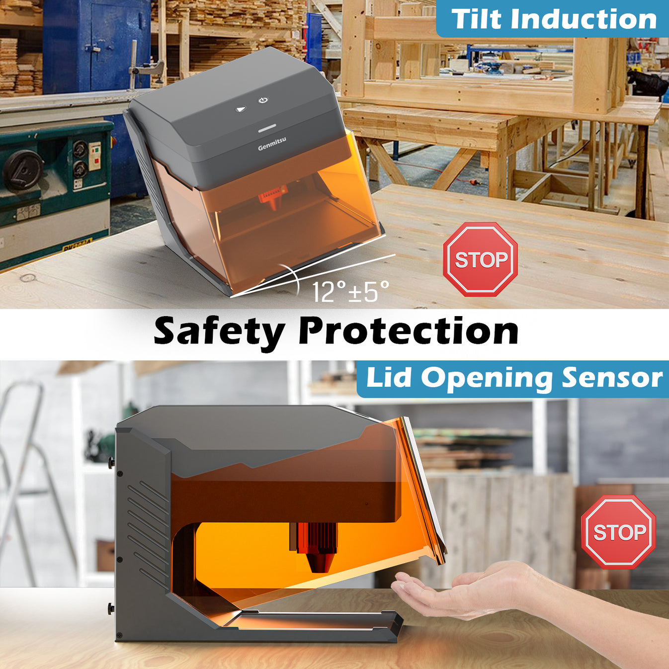 Genmitsu Kiosk Laser Engraver Machine – SainSmart.com