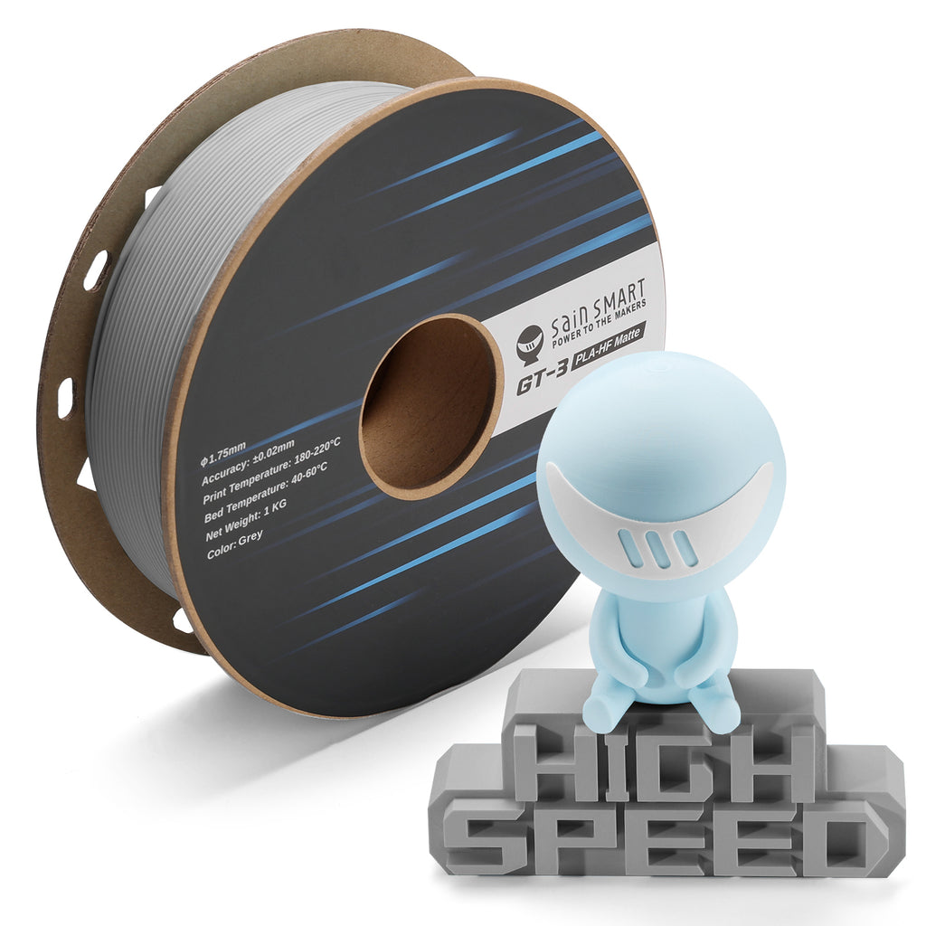 GT-3 High Speed Matte PLA Filament 1.75mm, 1KG, ±0.02mm, Black/White/T ...