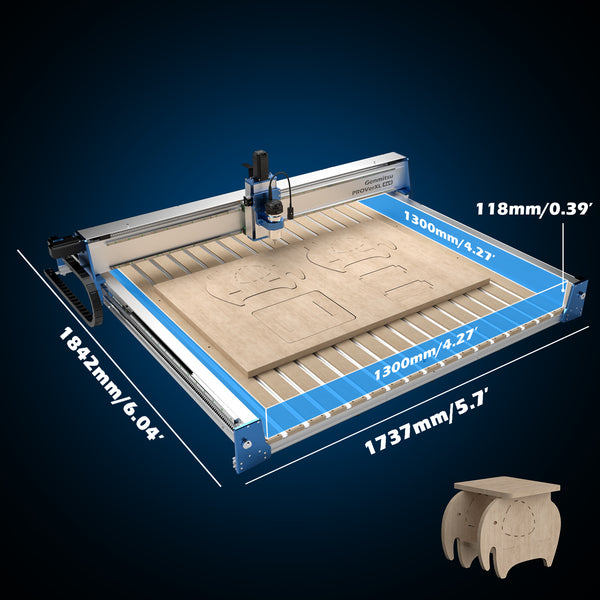 Genmitsu PROVerXL 4X4 CNC Router – Precision CNC Machine for ...