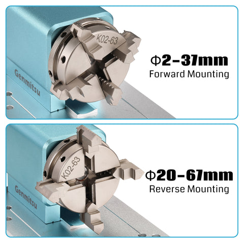 Genmitsu Rotary Module Kit for PROVerXL 4030, 6050 Plus CNC Router ...