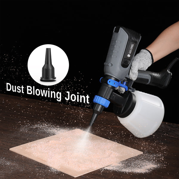 Hot Air Gun, Visible Dual Temp Setting, 1800W, for Crafts, Stripping ...