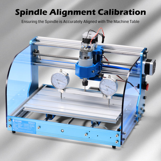Tramming Tool for CNC, Pro Calibration System with 1/2", 1/4", 1/8" Sh ...