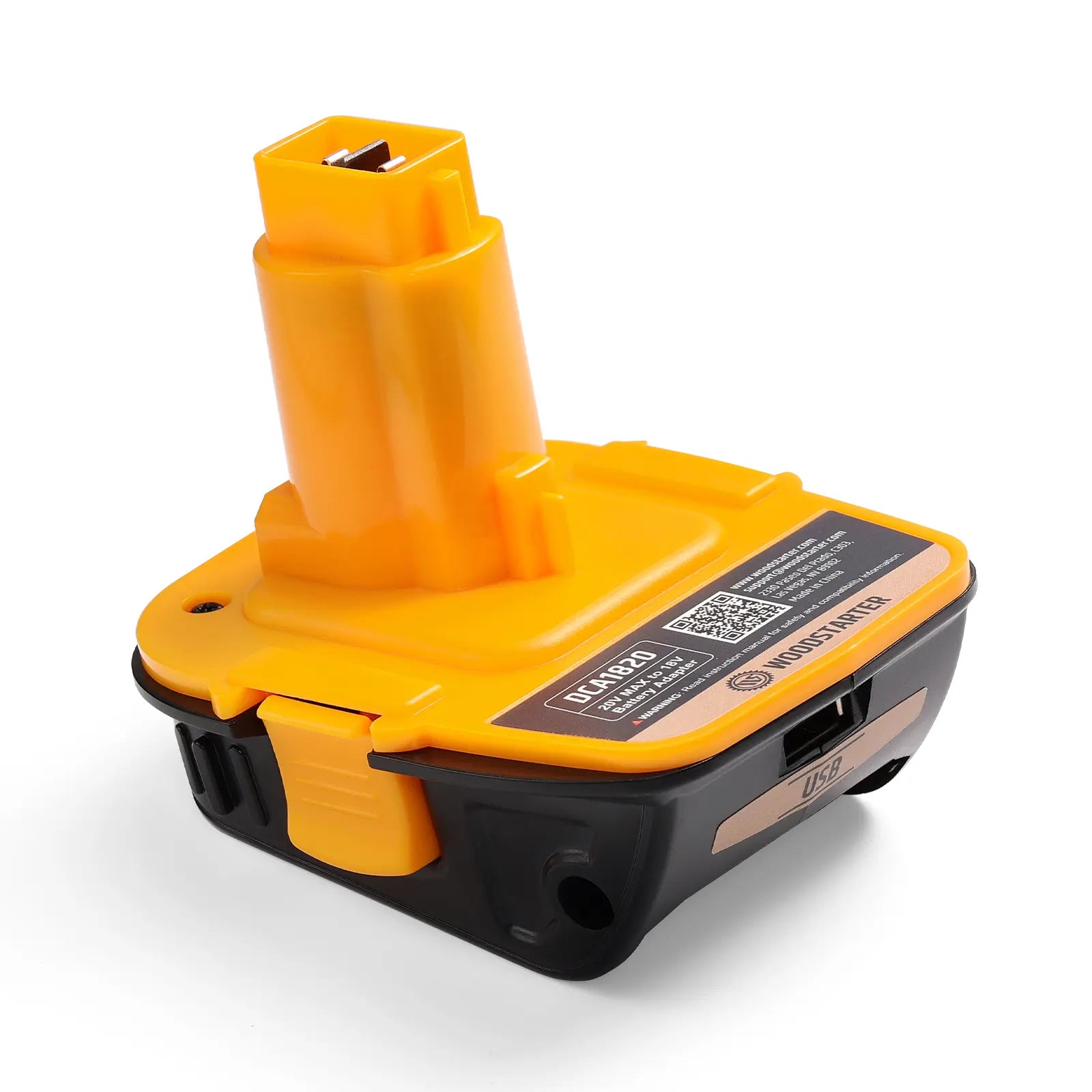 DCA1820 Battery Adapter for Dewalt 18V Tools - Compatible with 20V Lit ...