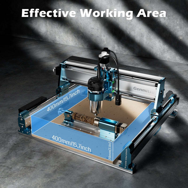 Genmitsu 4040-PRO MAX CNC Machine Desktop CNC Router, Enhanced XZ Axis ...